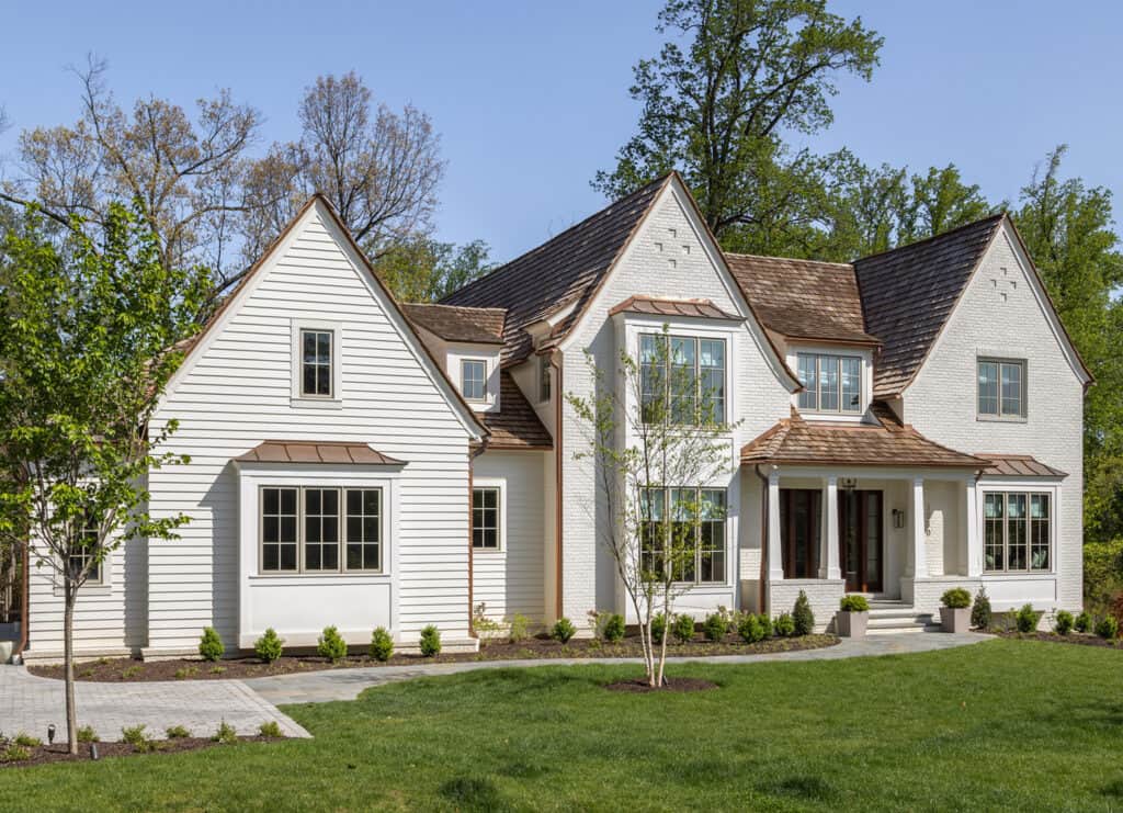 A timeless Tudor style home in Virginia with charming living spaces