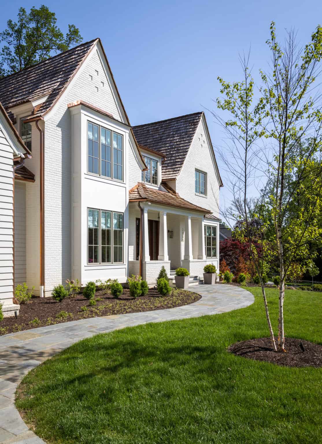 A timeless Tudor style home in Virginia with charming living spaces