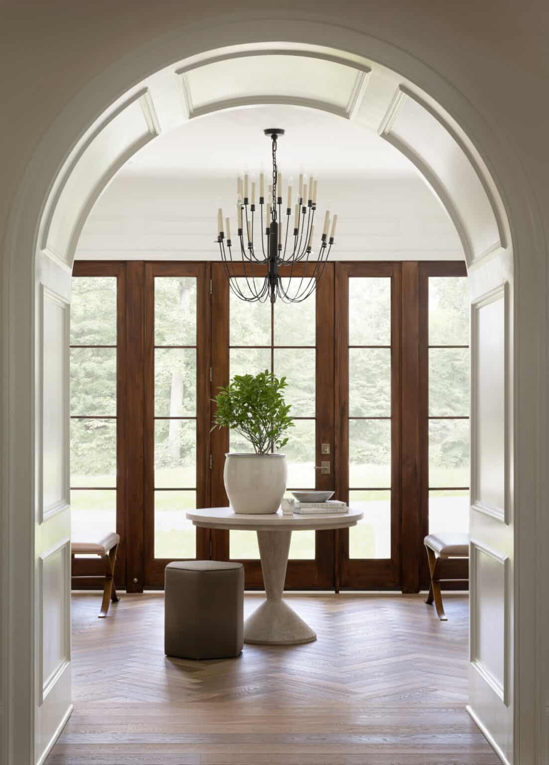 A timeless Tudor style home in Virginia with charming living spaces