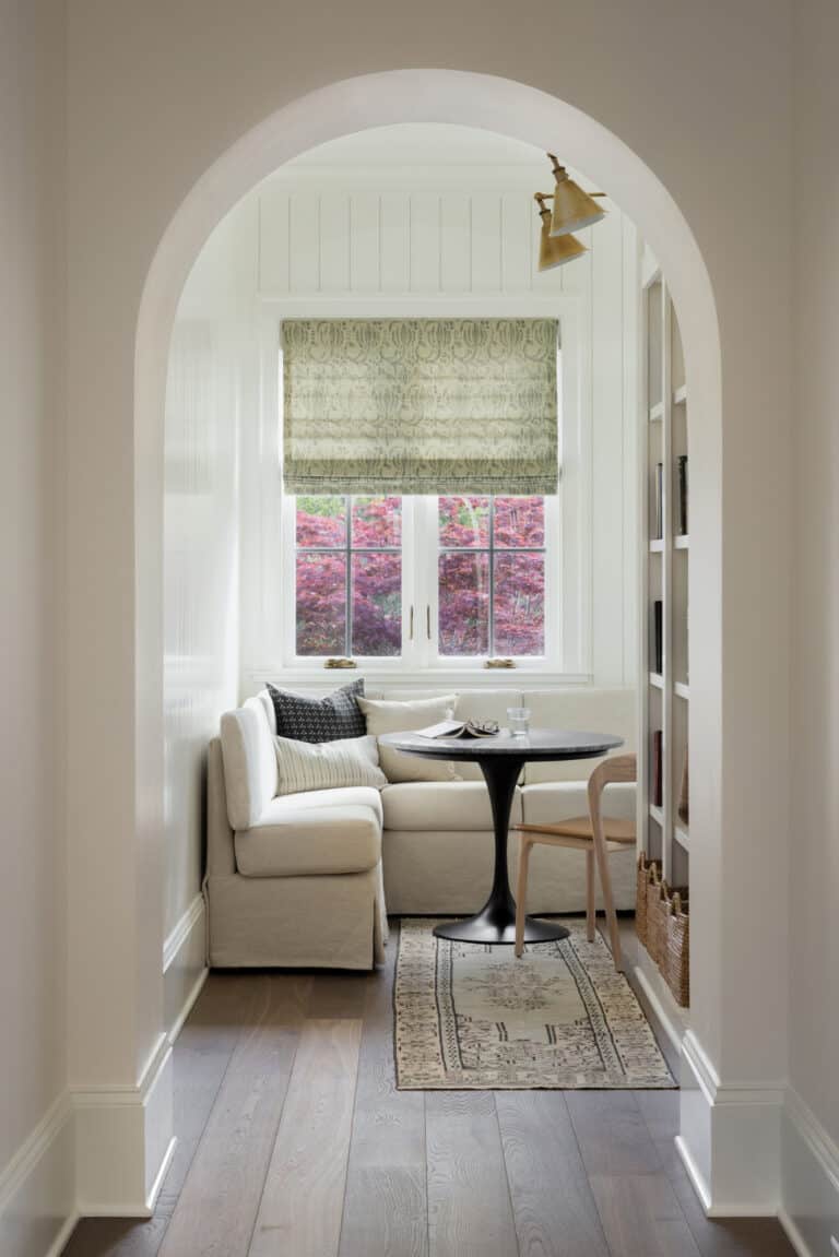 A timeless Tudor style home in Virginia with charming living spaces