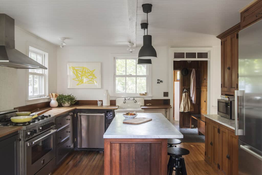 1850s Cedar shingle cottage gets lovingly restored in New York
