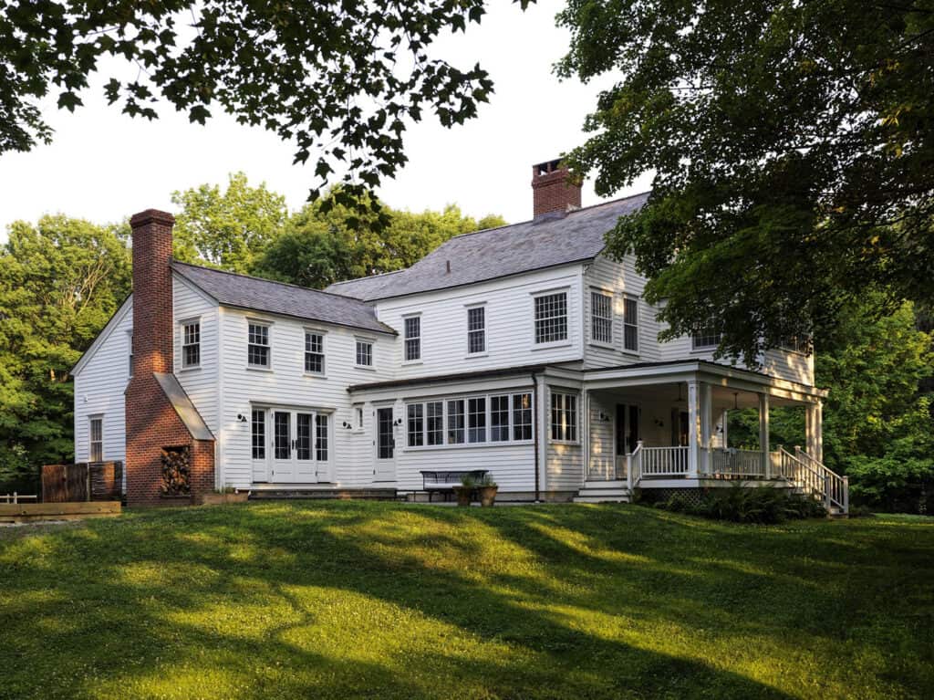 An 18th-century New York farmhouse with a beautiful restoration