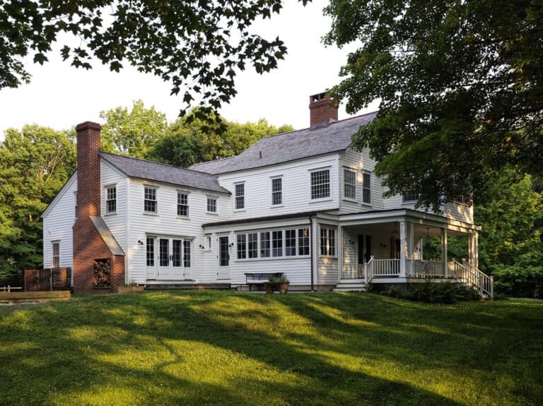 An 18th-century New York farmhouse with a beautiful restoration
