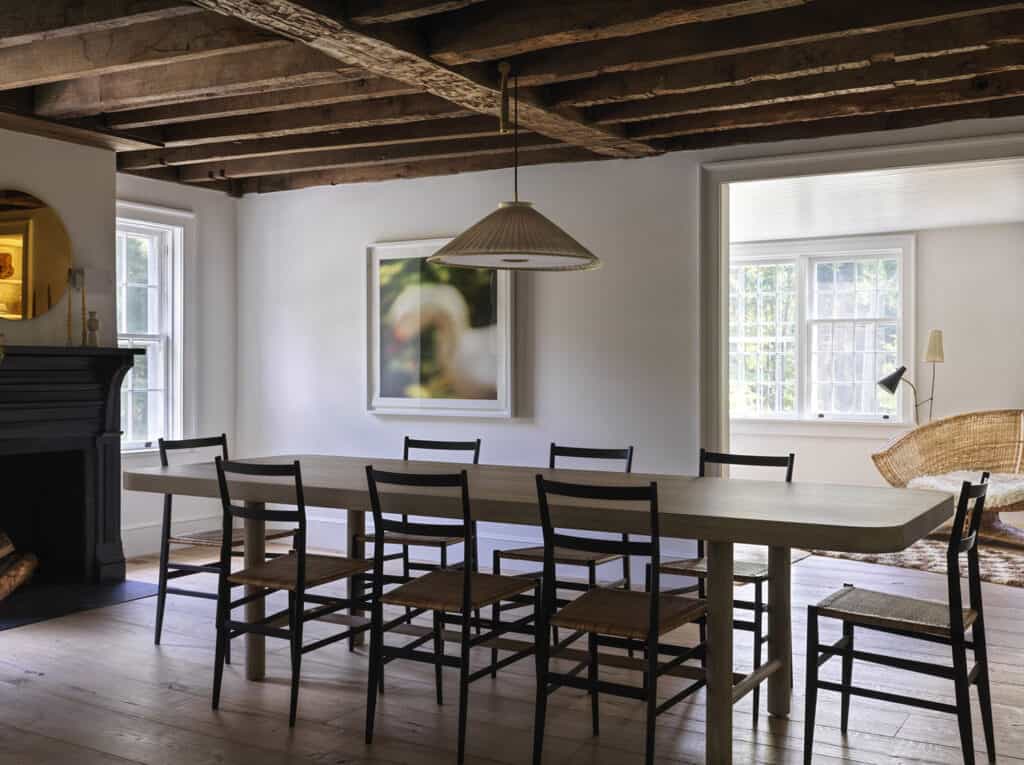 An 18th-century New York farmhouse with a beautiful restoration