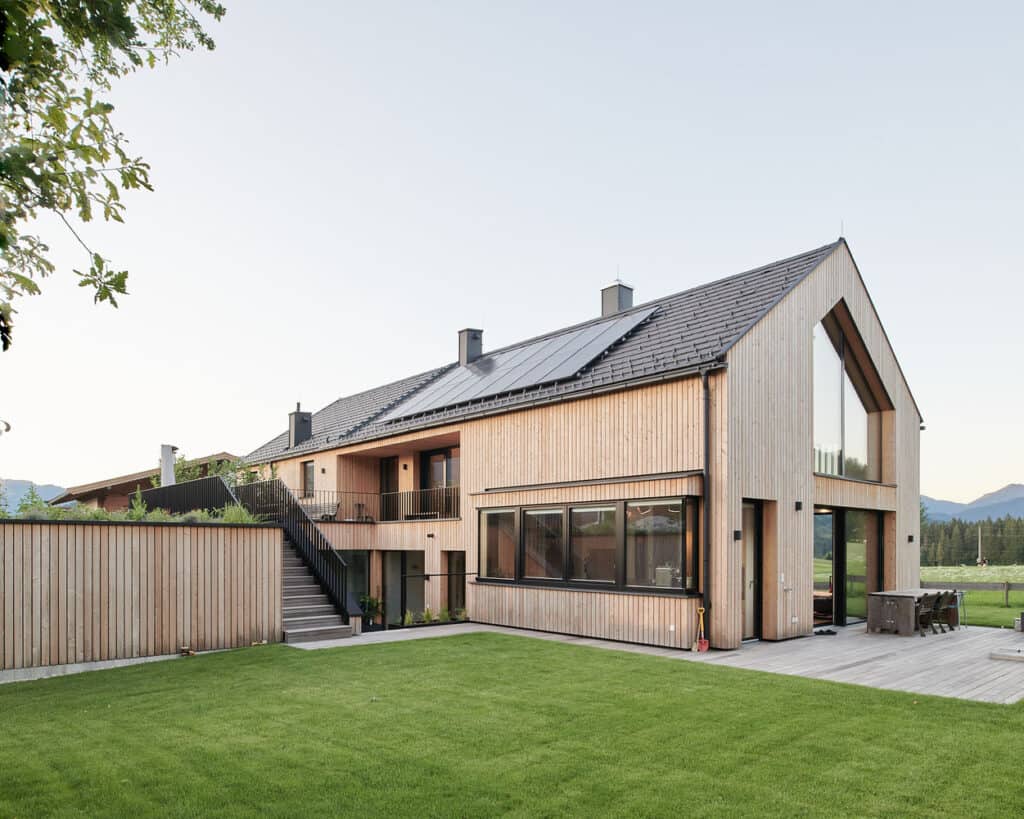 This meticulously crafted wood home in Austria is a minimalist’s dream