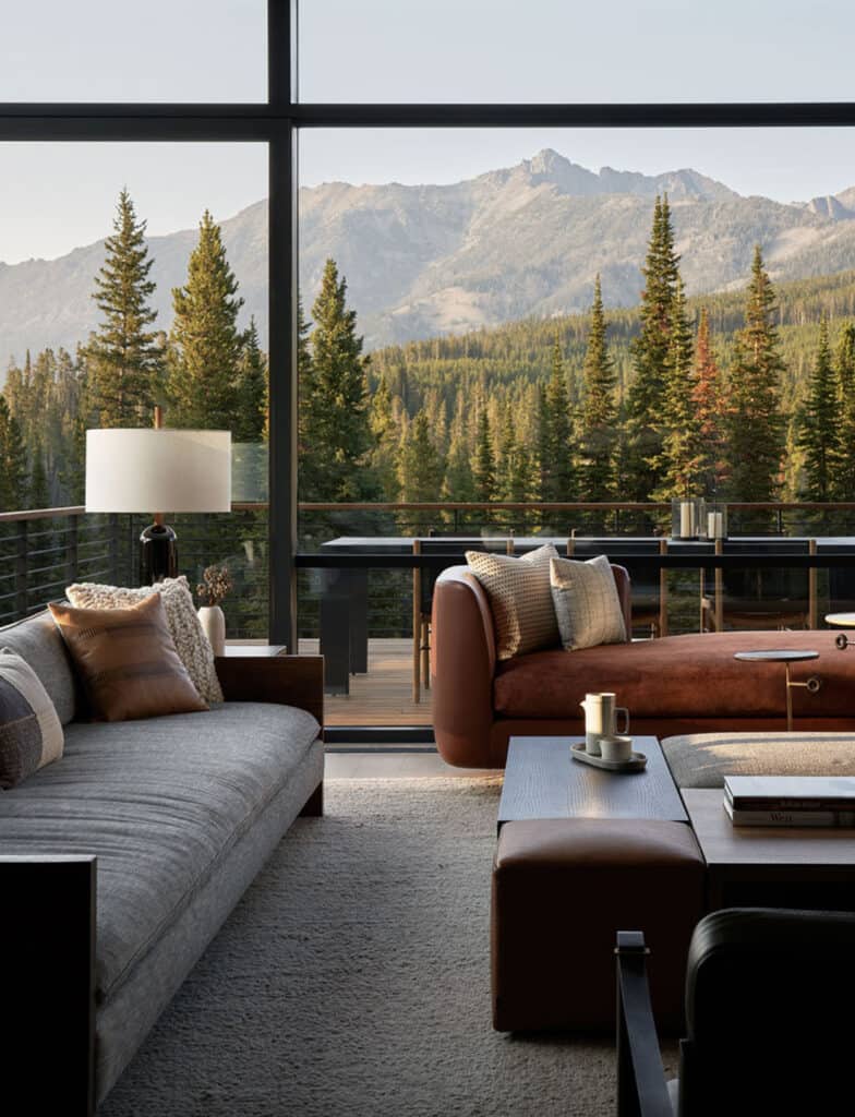 Escape to this spectacular mountain retreat in Big Sky Country