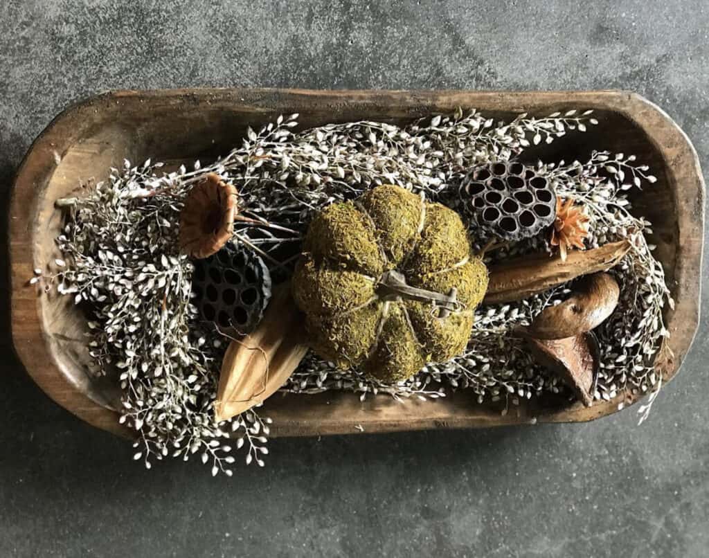 19 Stunning Decorating Ideas To Celebrate Fall Using Dough Bowls