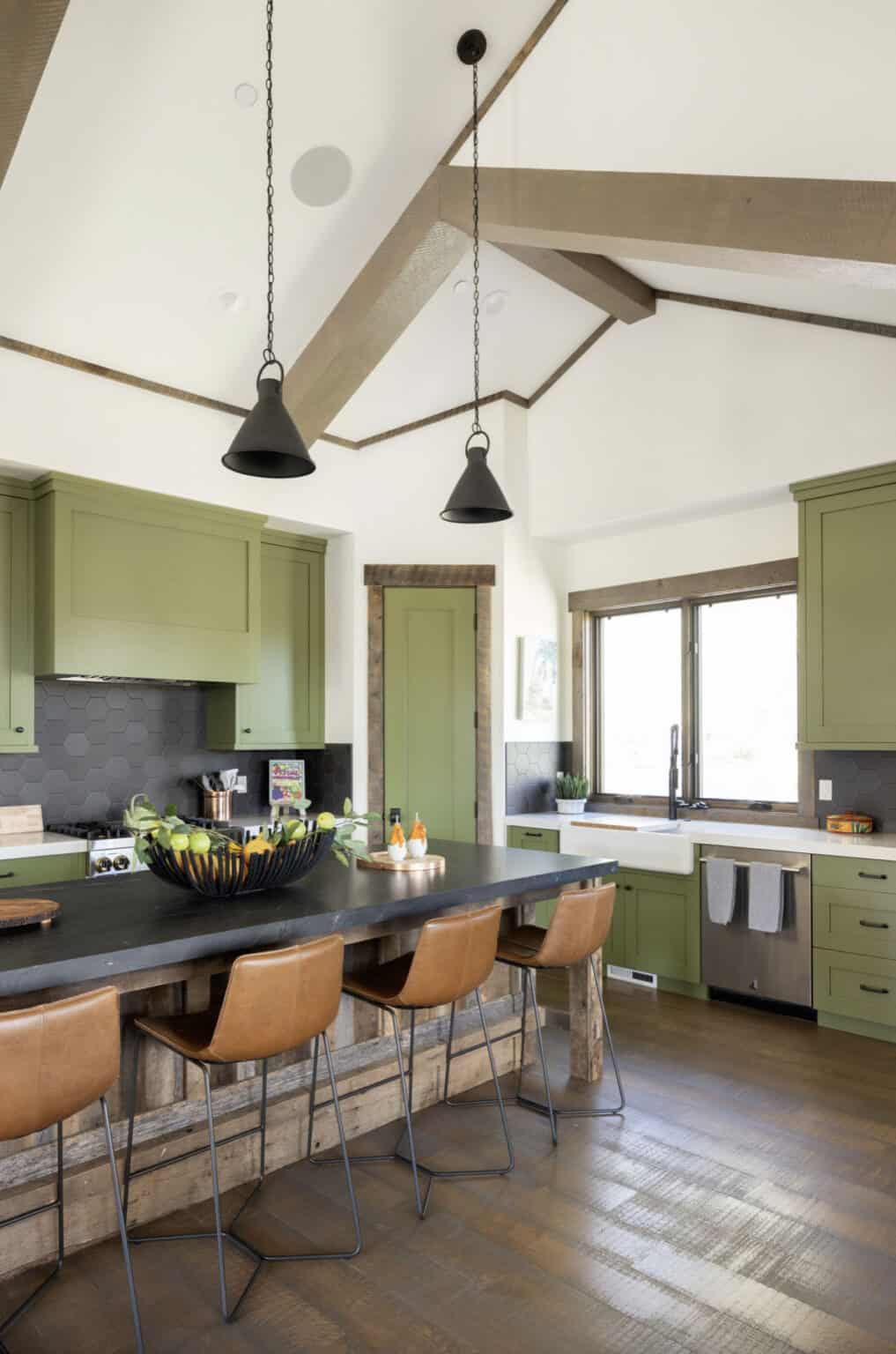 Tour an outstanding barndominium style home in the Utah mountains