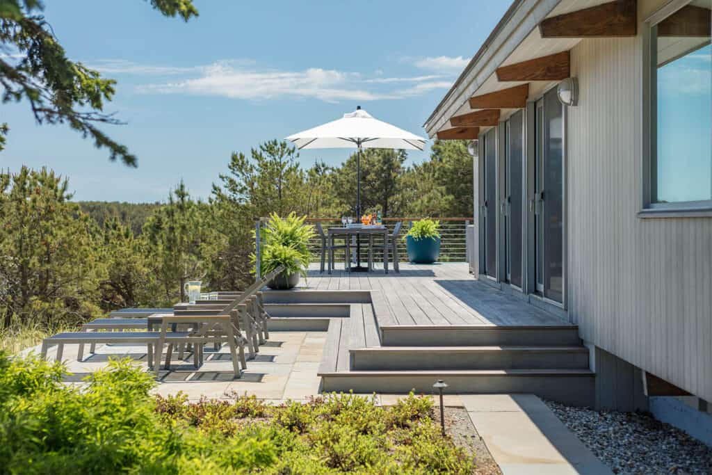 A midcentury deck house gets a remarkable makeover on Cape Cod