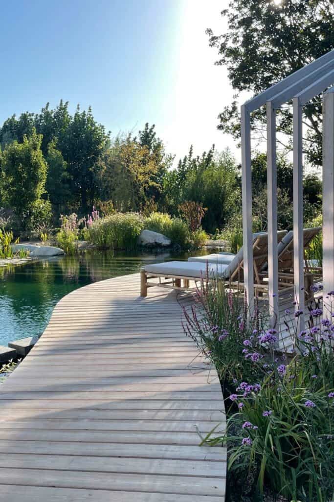 Tour a luxury eco-home floating over water in West Sussex: Terrarium