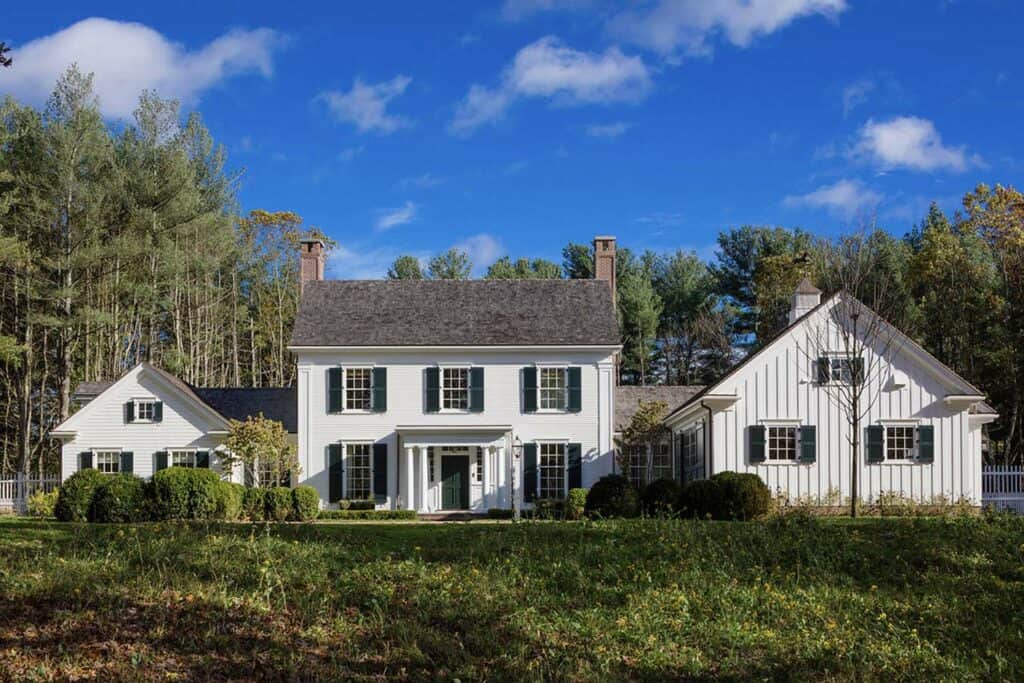 Step inside this new old farmhouse with a timeless appeal in New England