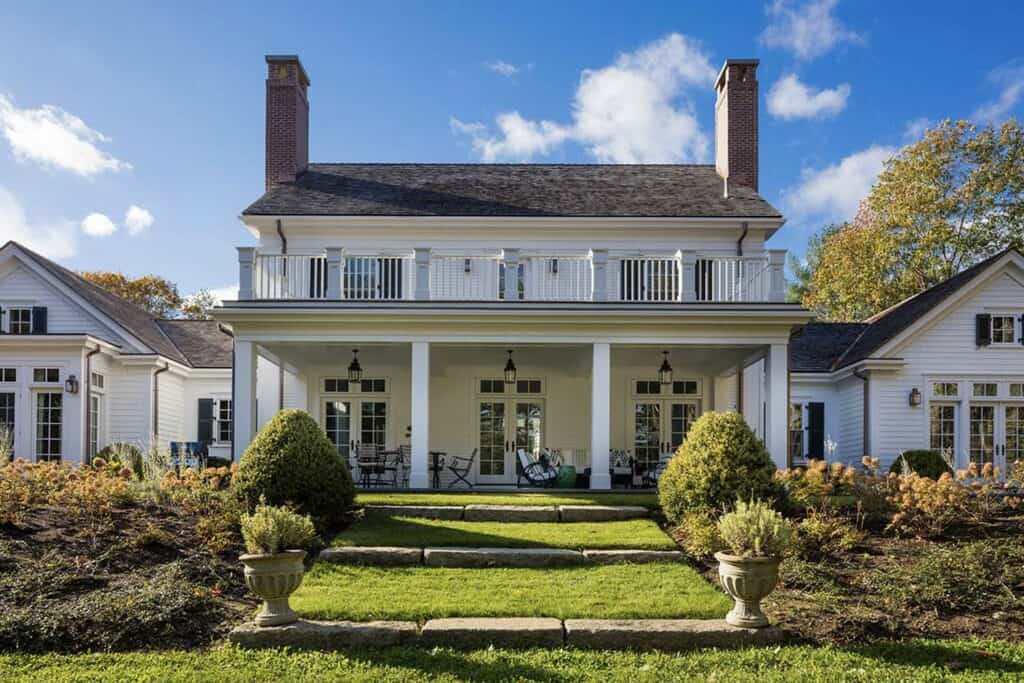 Step inside this new old farmhouse with a timeless appeal in New England