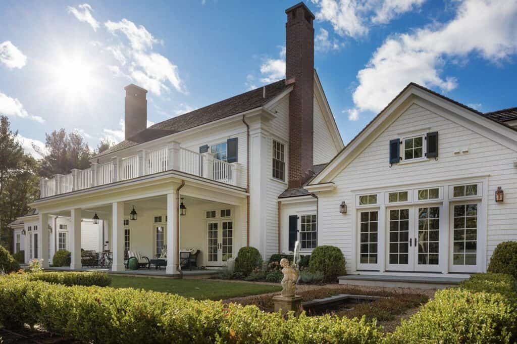 Step inside this new old farmhouse with a timeless appeal in New England