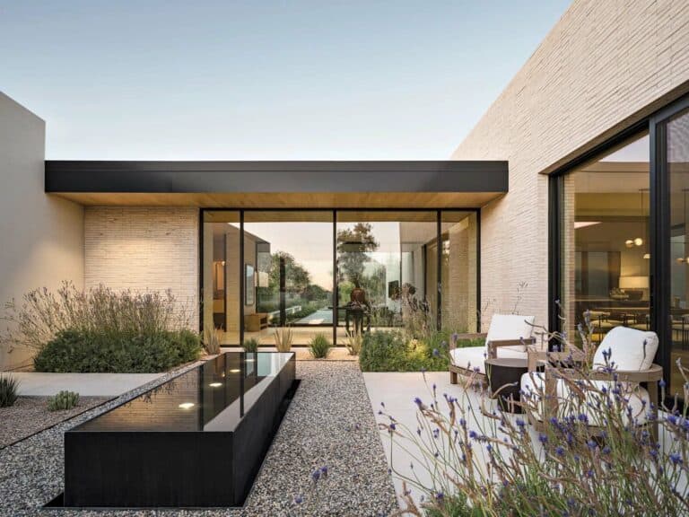 Inside a stunning contemporary home that melds into the Arizona desert