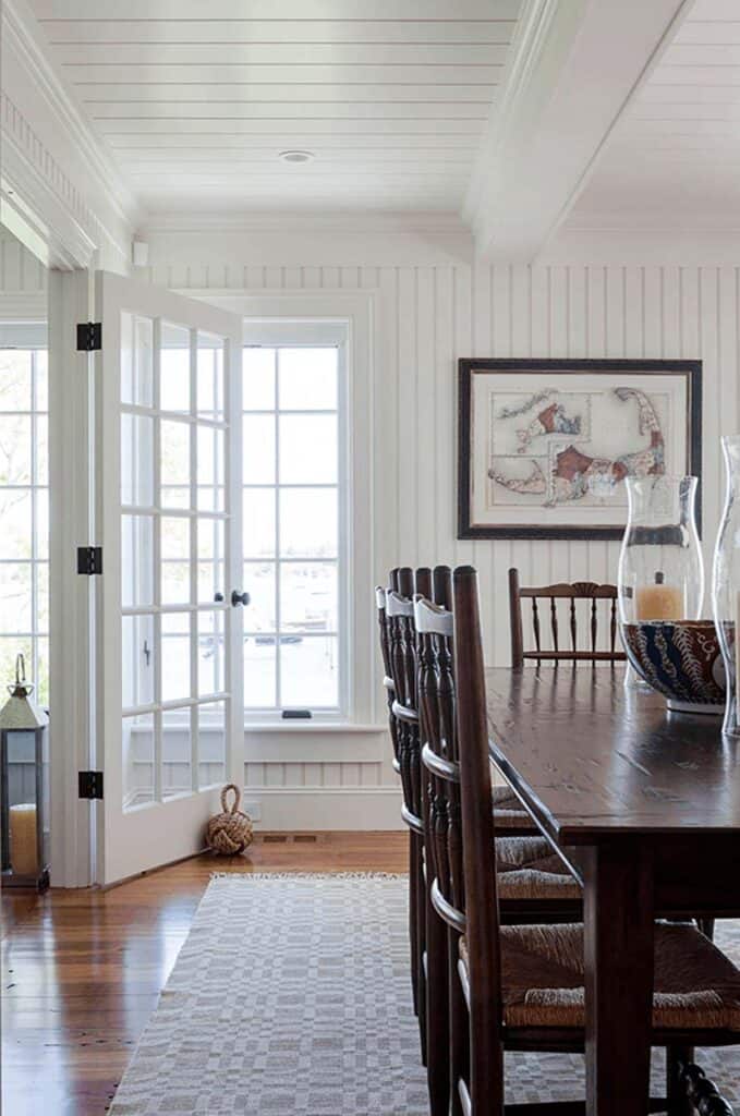 A Federal Colonial waterfront home gets a stunning restoration in Edgartown