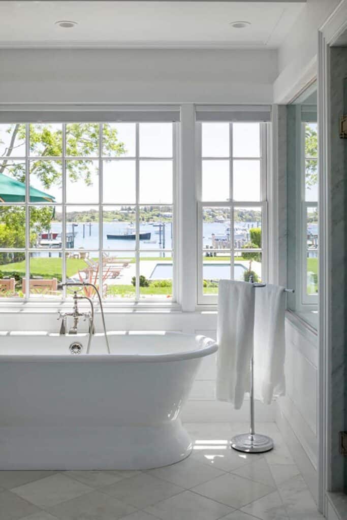 A Federal Colonial waterfront home gets a stunning restoration in Edgartown