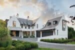 See this moody modern house in Illinois with stunning living spaces