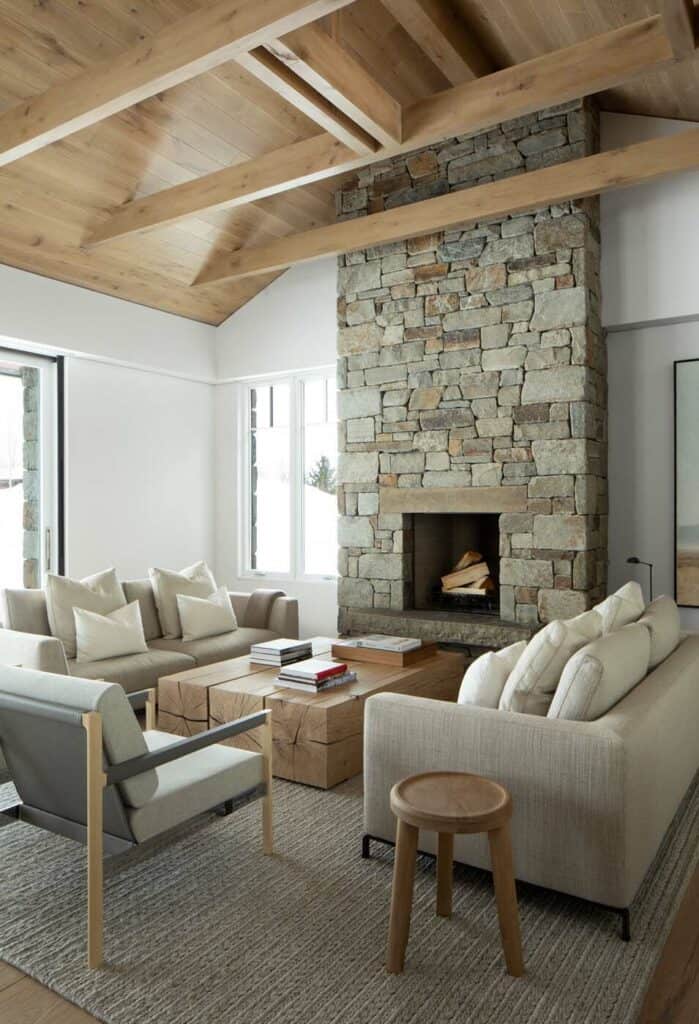 A mountain modern home with glorious views of the Teton Mountains