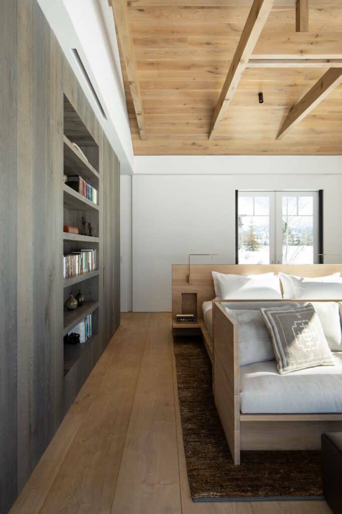 A mountain modern home with glorious views of the Teton Mountains