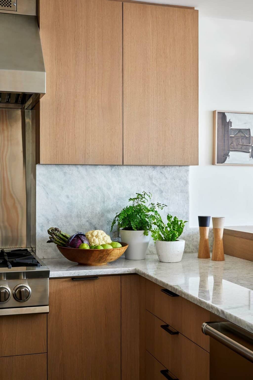 A post war home in New York City combines two distinct design styles