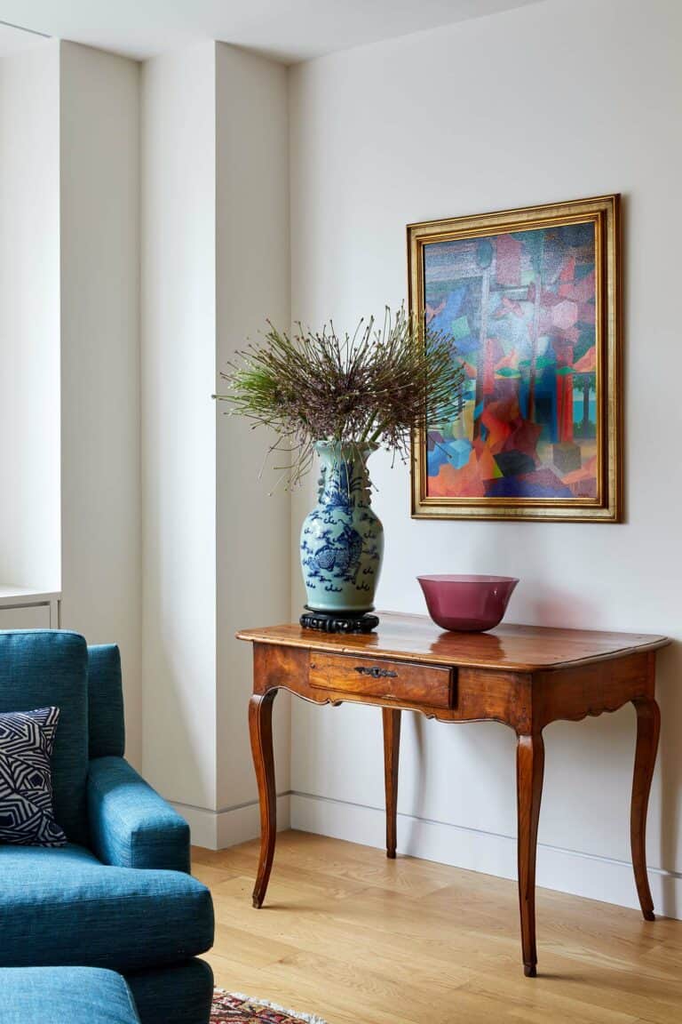 A post war home in New York City combines two distinct design styles