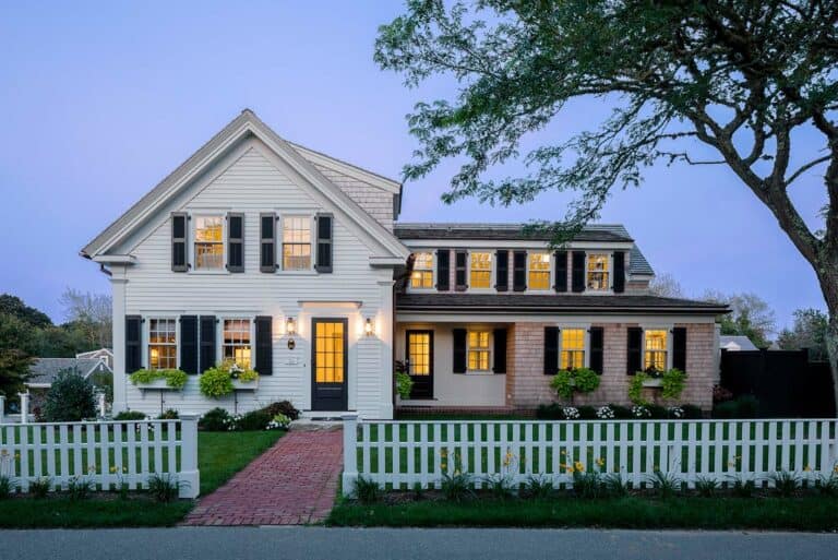 A Greek Revival home gets restored to its former glory on Cape Cod
