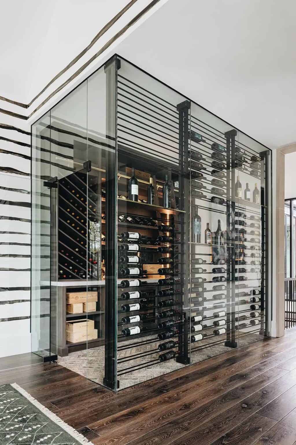This beyond stunning Illinois house tour has dramatic living spaces