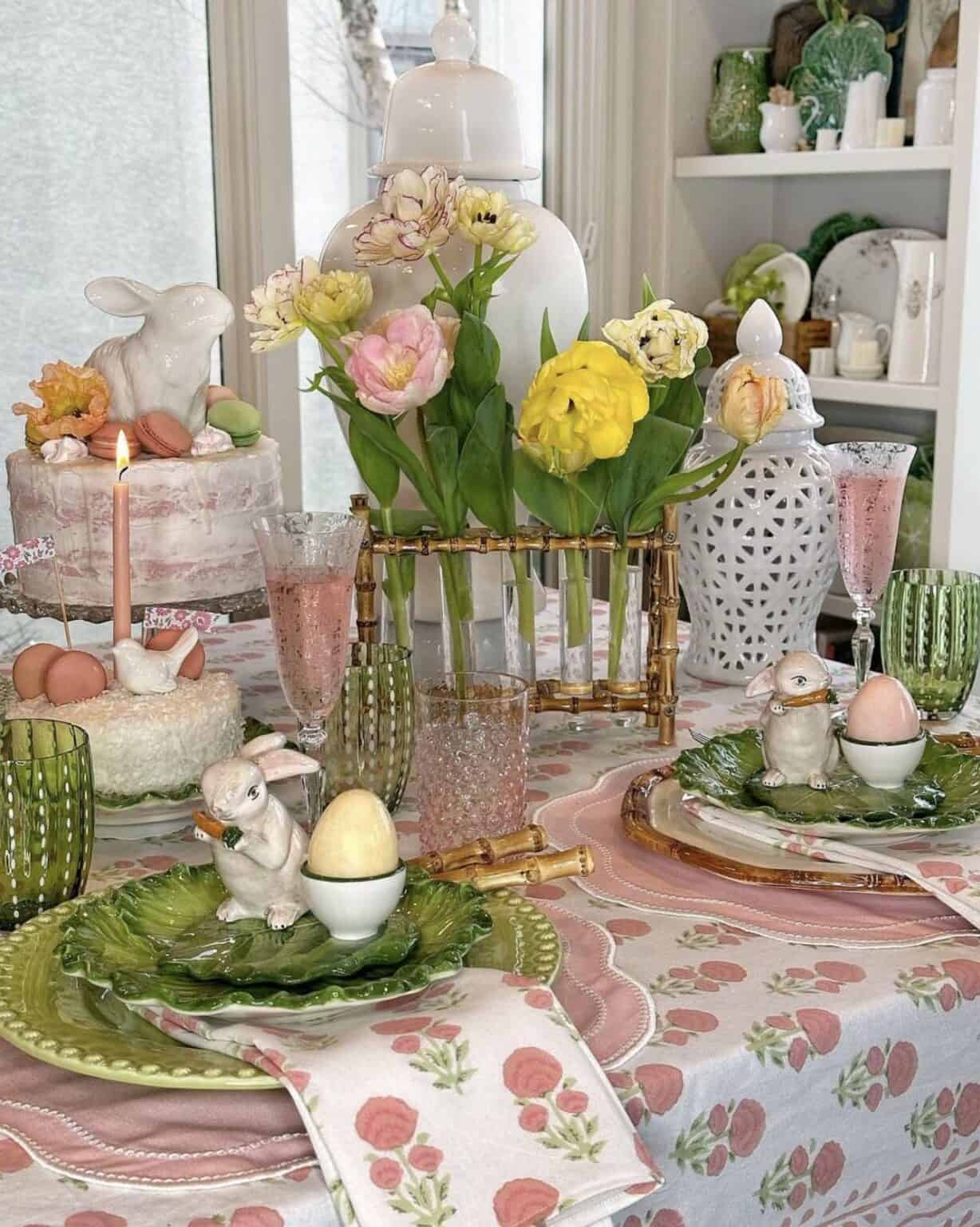 27 Most Beautiful Easter Table Decorating Ideas To DIY