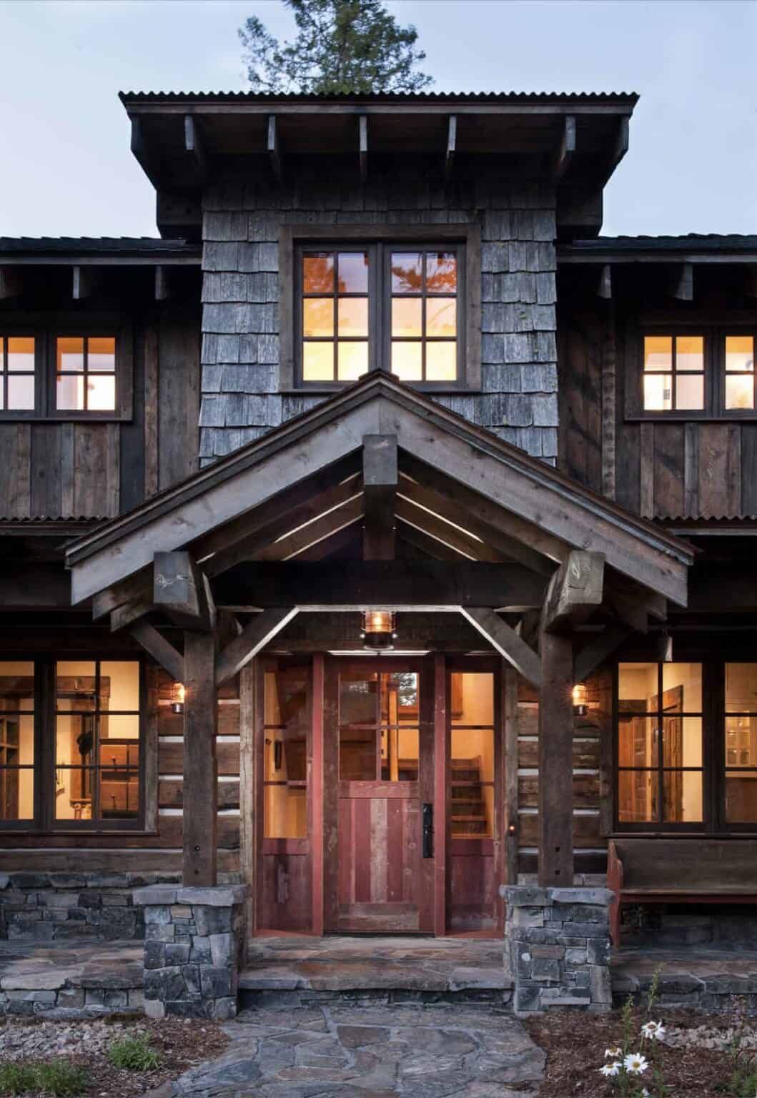 Inside a Montana homestead with a stunning mountain rustic aesthetic