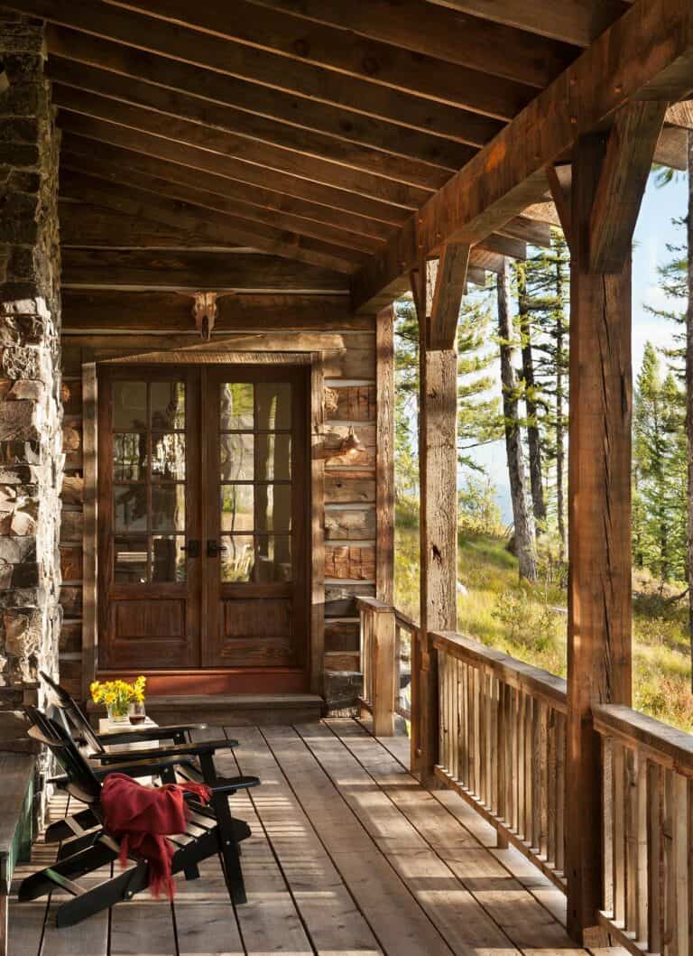 Inside a Montana homestead with a stunning mountain rustic aesthetic