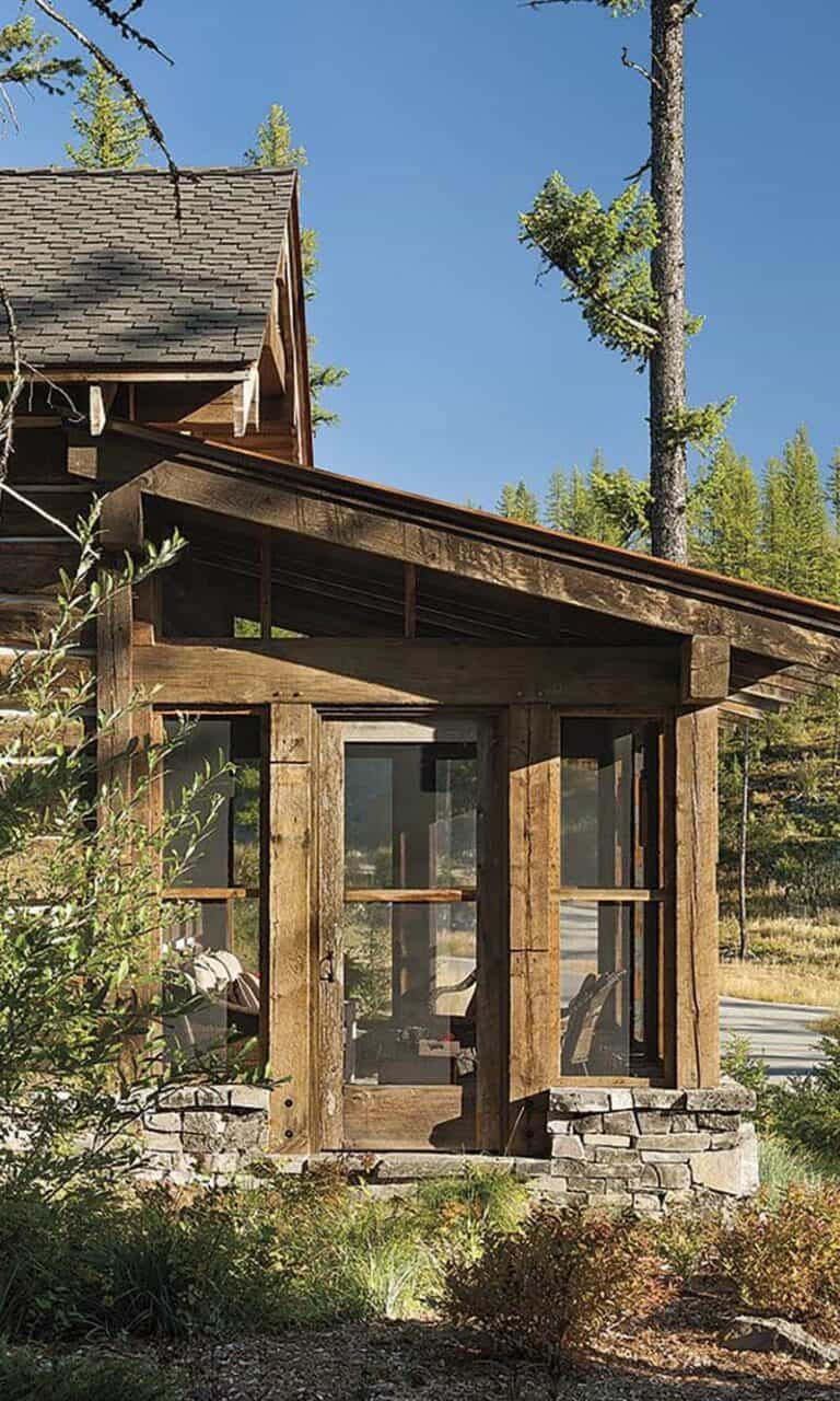 Inside a Montana homestead with a stunning mountain rustic aesthetic
