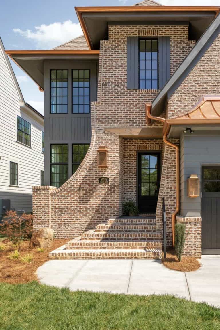 An inviting house with Old world European elements in North Carolina