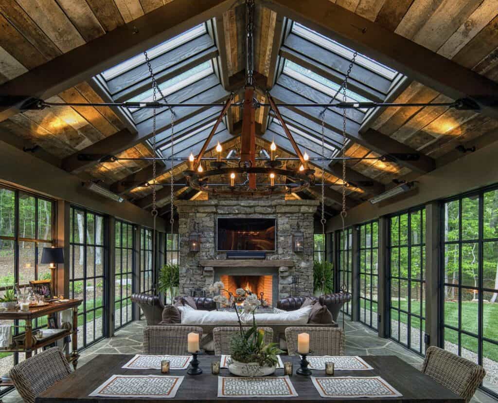 33 Cozy And Rustic Sunroom Ideas You'll Love All Season