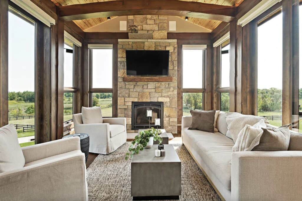 33 Cozy And Rustic Sunroom Ideas You'll Love All Season