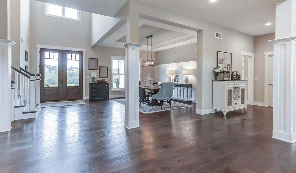 A farmhouse style model home in Pennsylvania with drool worthy details