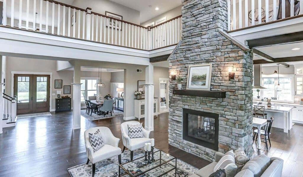 A farmhouse style model home in Pennsylvania with drool worthy details