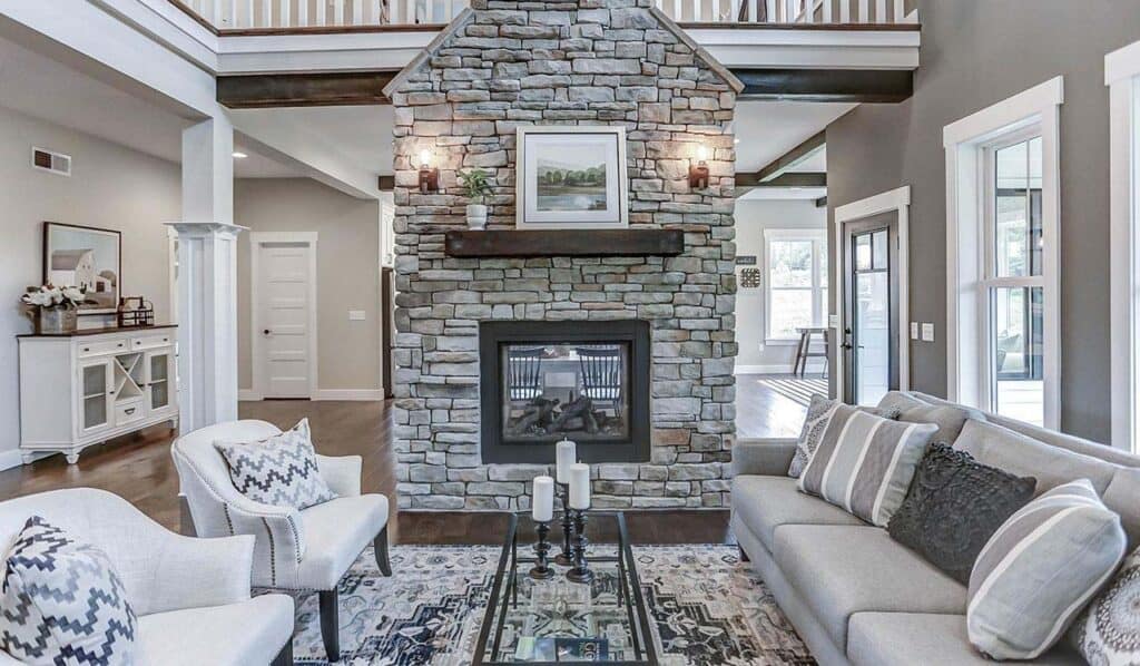A farmhouse style model home in Pennsylvania with drool worthy details