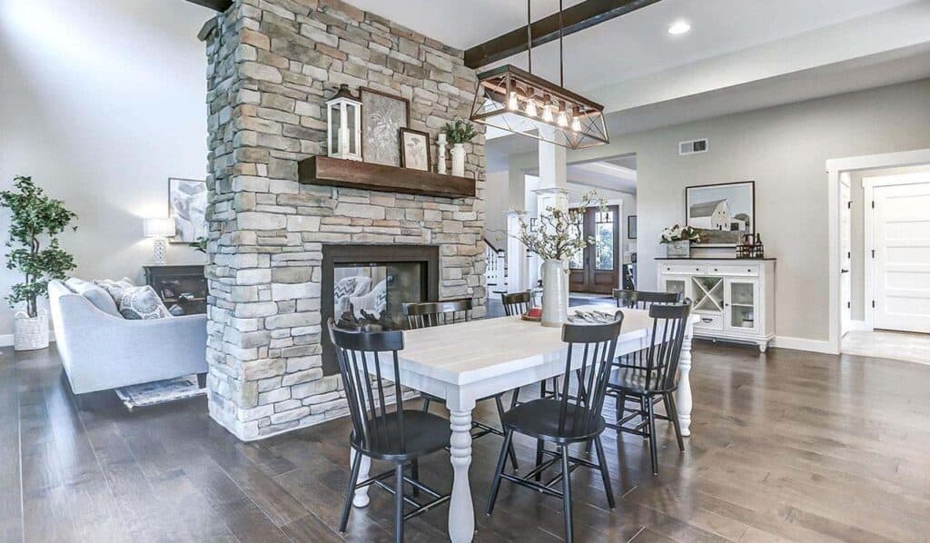 A farmhouse style model home in Pennsylvania with drool worthy details