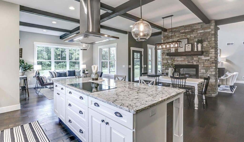 A farmhouse style model home in Pennsylvania with drool worthy details