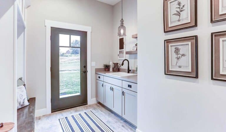 A farmhouse style model home in Pennsylvania with drool worthy details