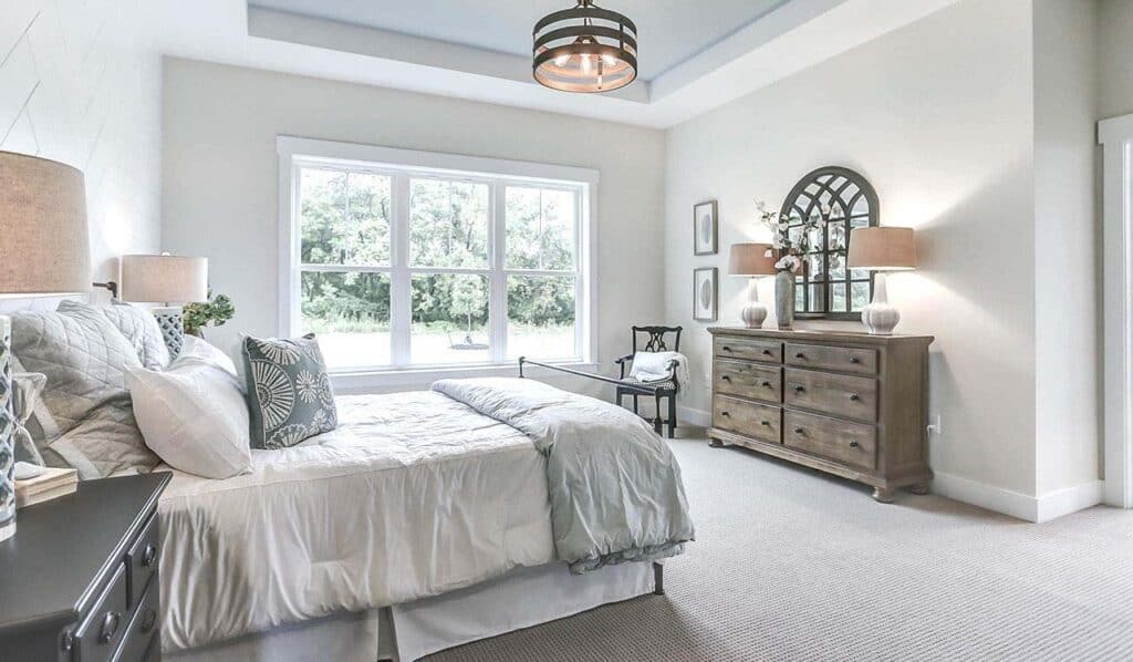 A farmhouse style model home in Pennsylvania with drool worthy details
