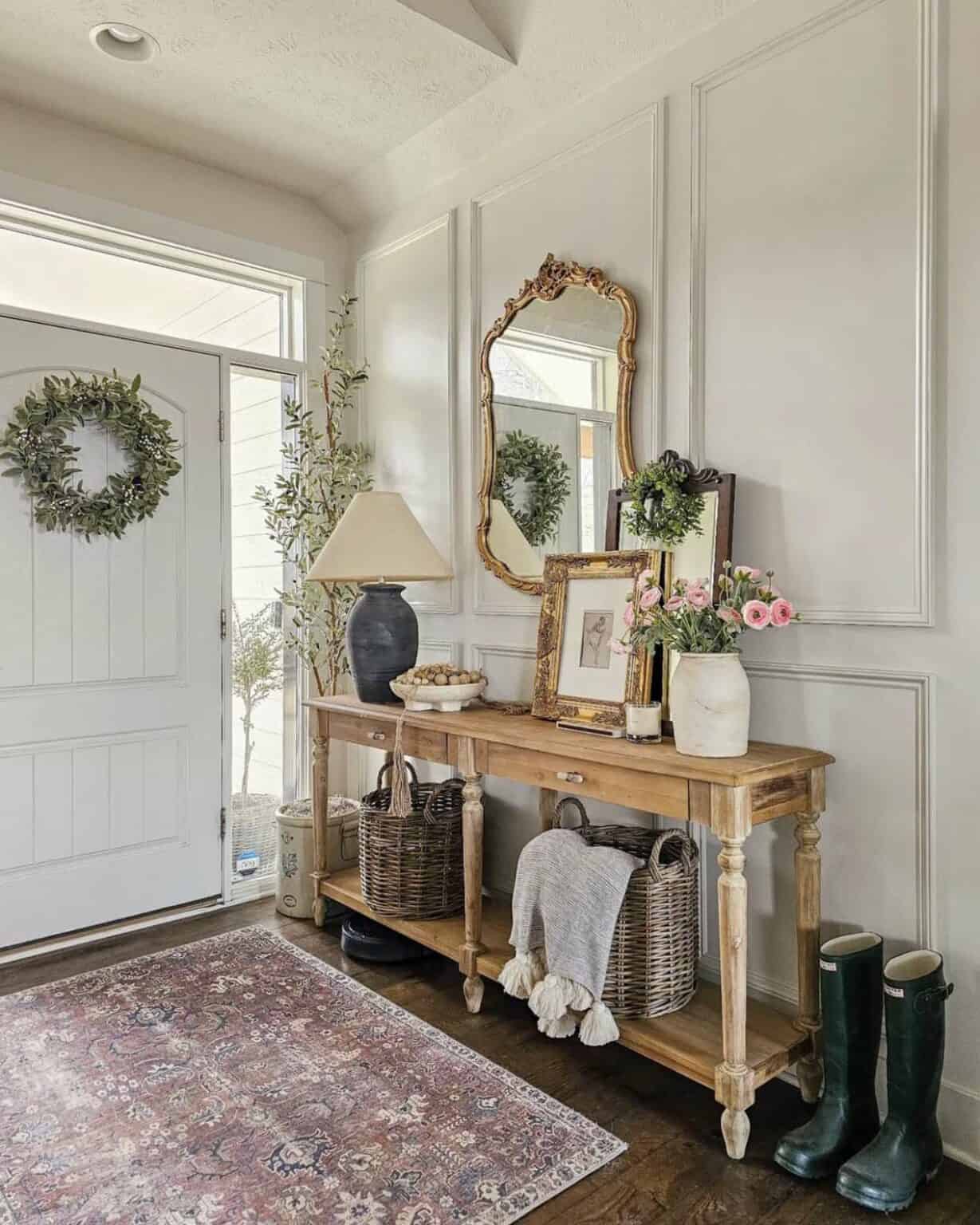 26 Creative And Inspiring Console Table Decor Ideas For Spring