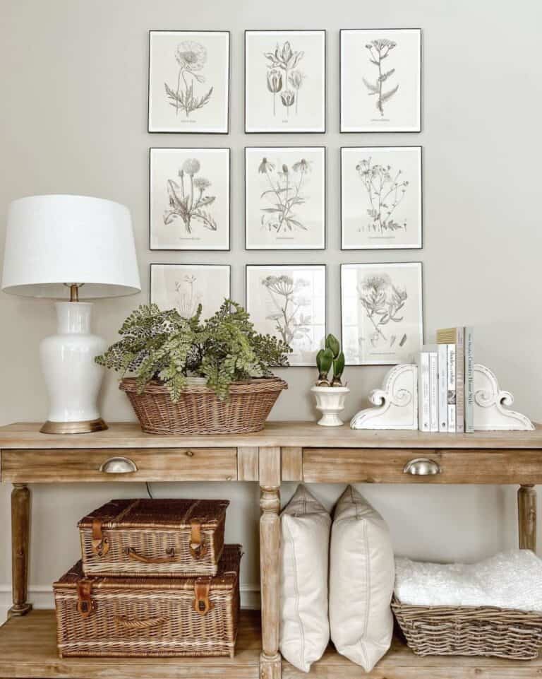 26 Creative And Inspiring Console Table Decor Ideas For Spring