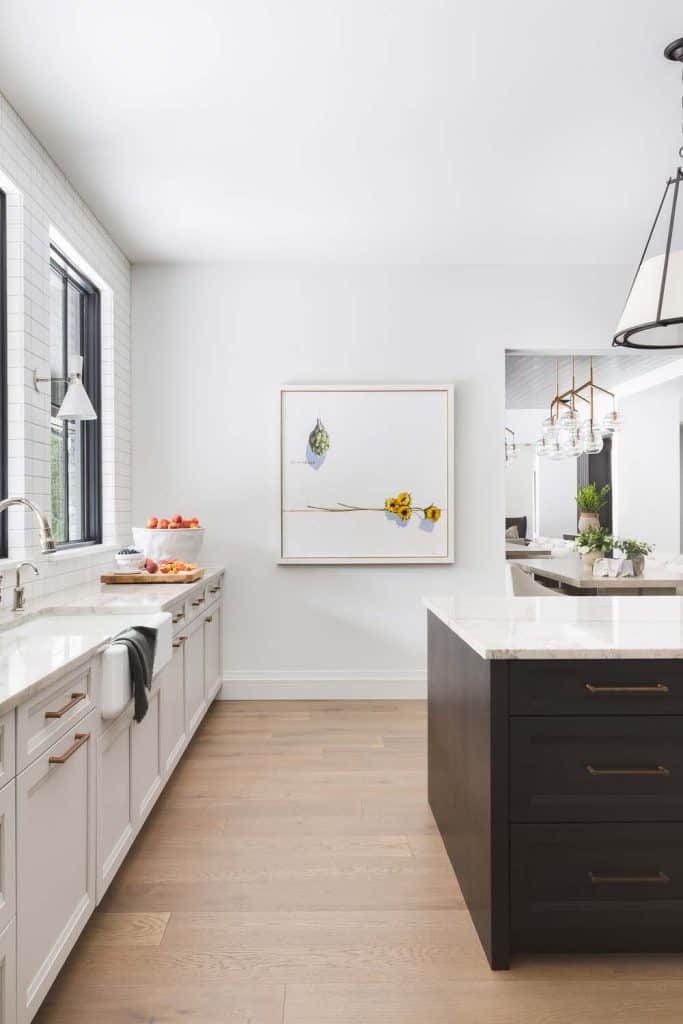 Step inside this glamorous modern farmhouse style home in Florida