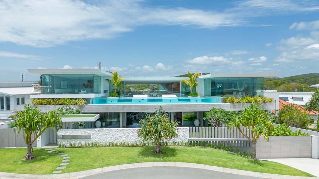 A modern beach house with resort style living on Australia's Sunshine Coast