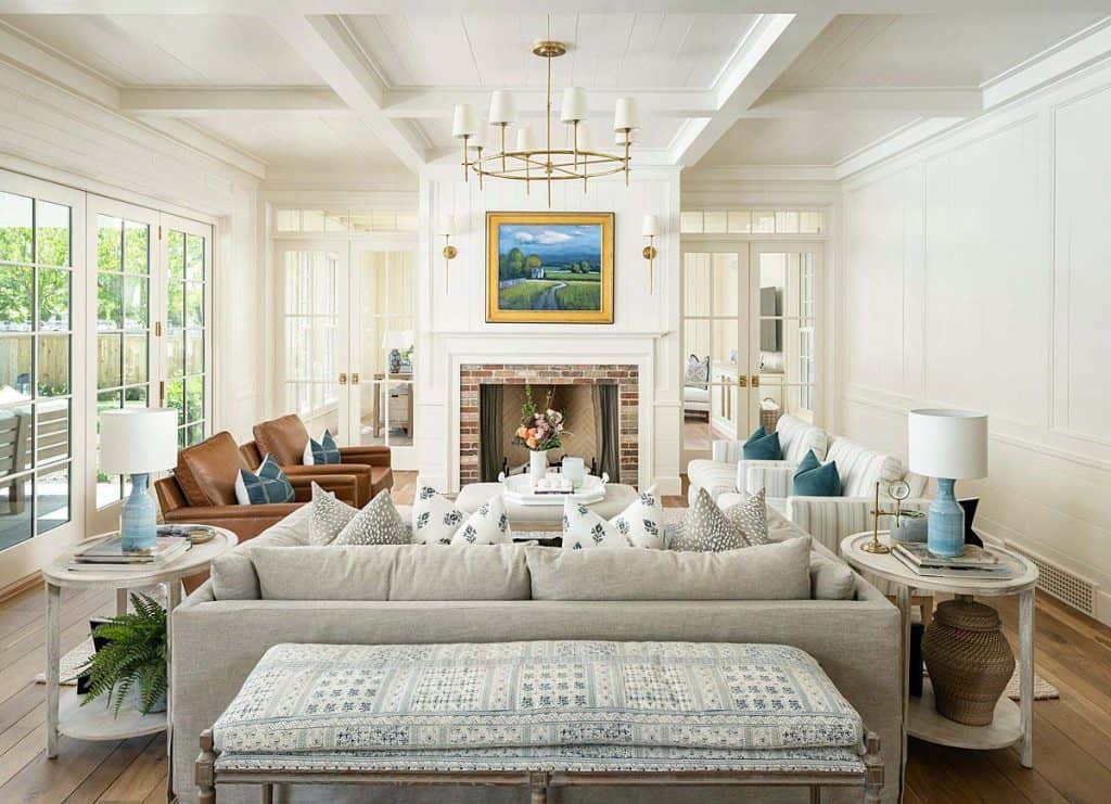 Step into a traditional farmhouse home in Utah with beautiful living spaces