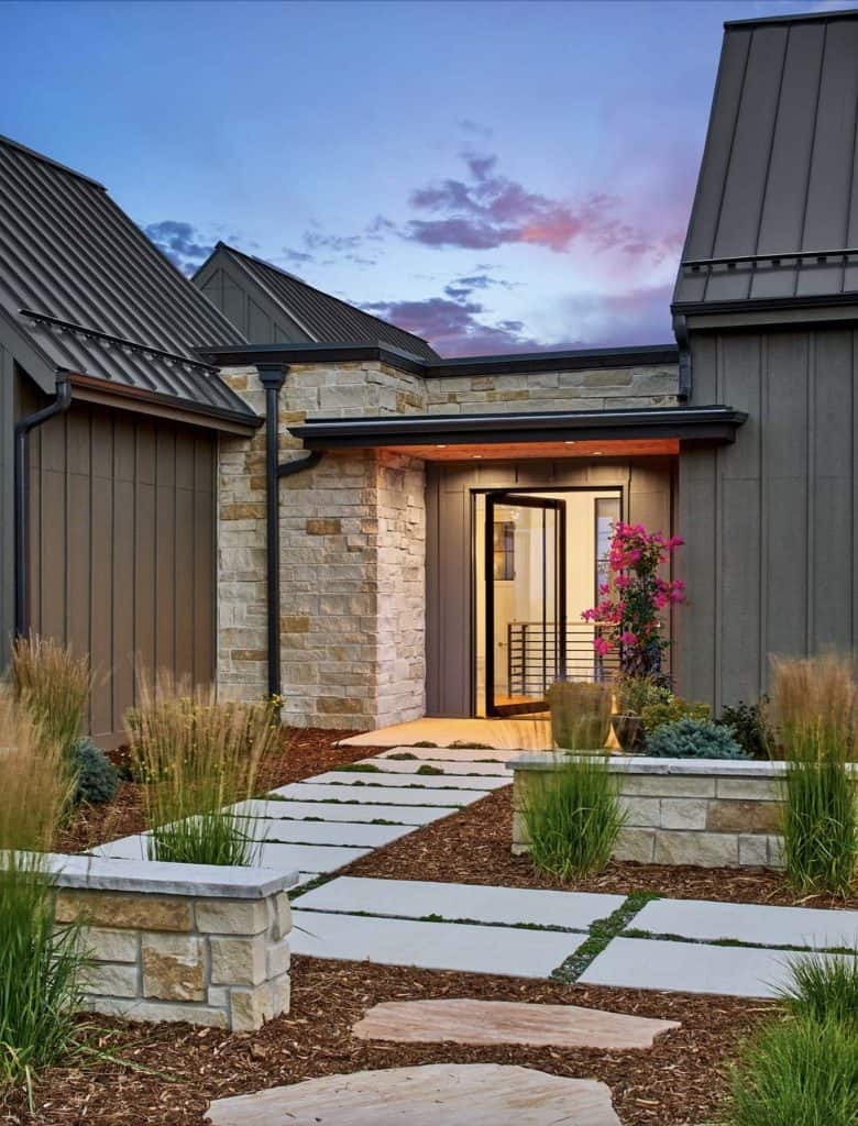 Step into this stunning Colorado house with a contemporary farmhouse vibe