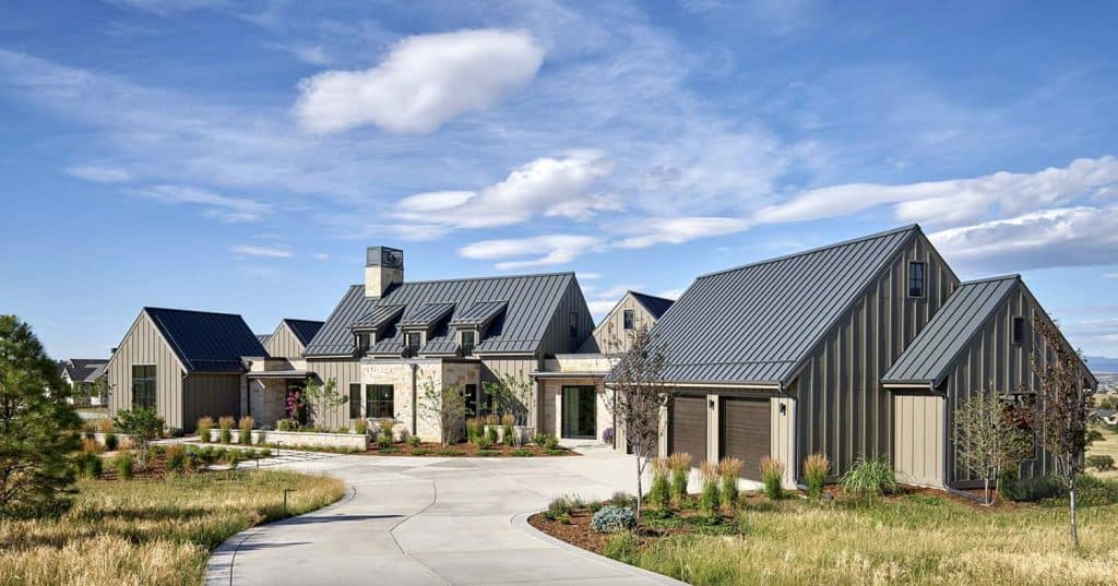 Step into this stunning Colorado house with a contemporary farmhouse vibe