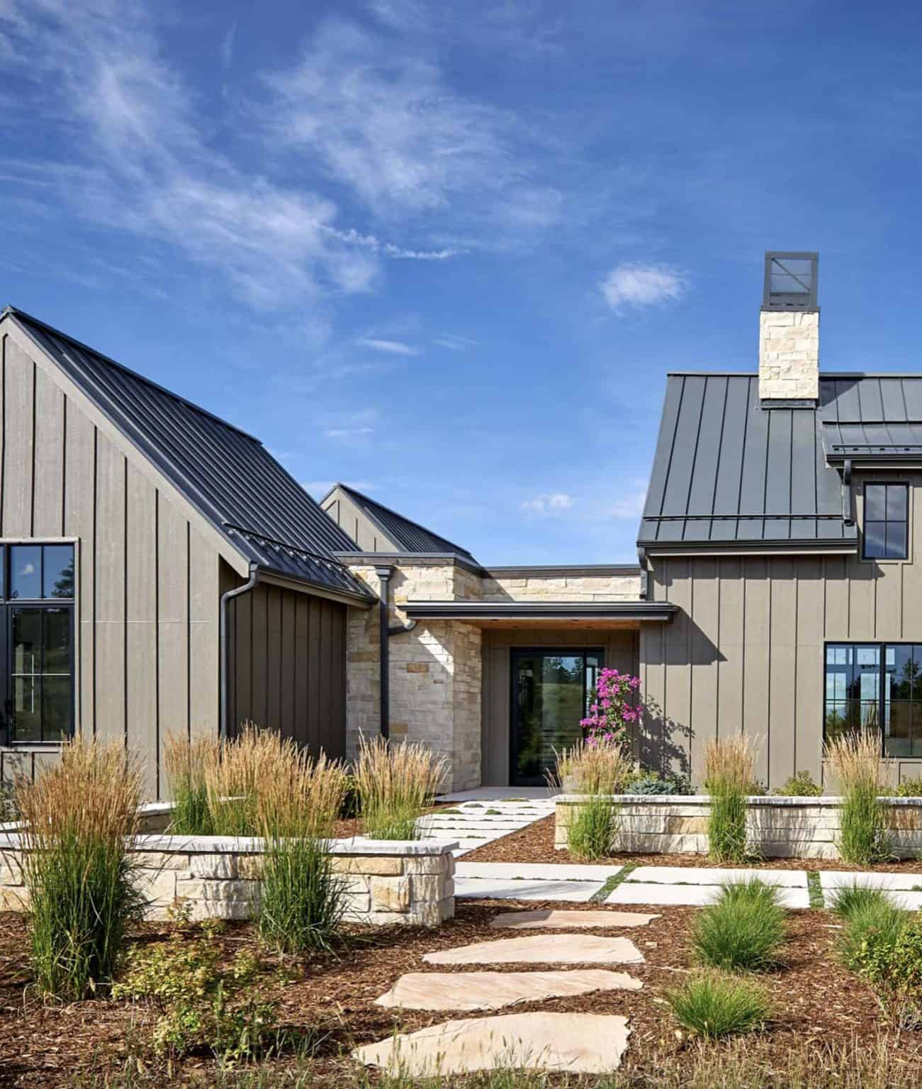 Step into this stunning Colorado house with a contemporary farmhouse vibe