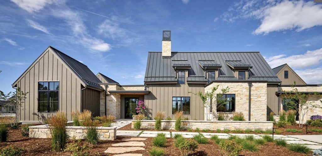 Step into this stunning Colorado house with a contemporary farmhouse vibe